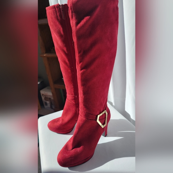 Impo | Shoes | Impo Red Boots | Poshmark